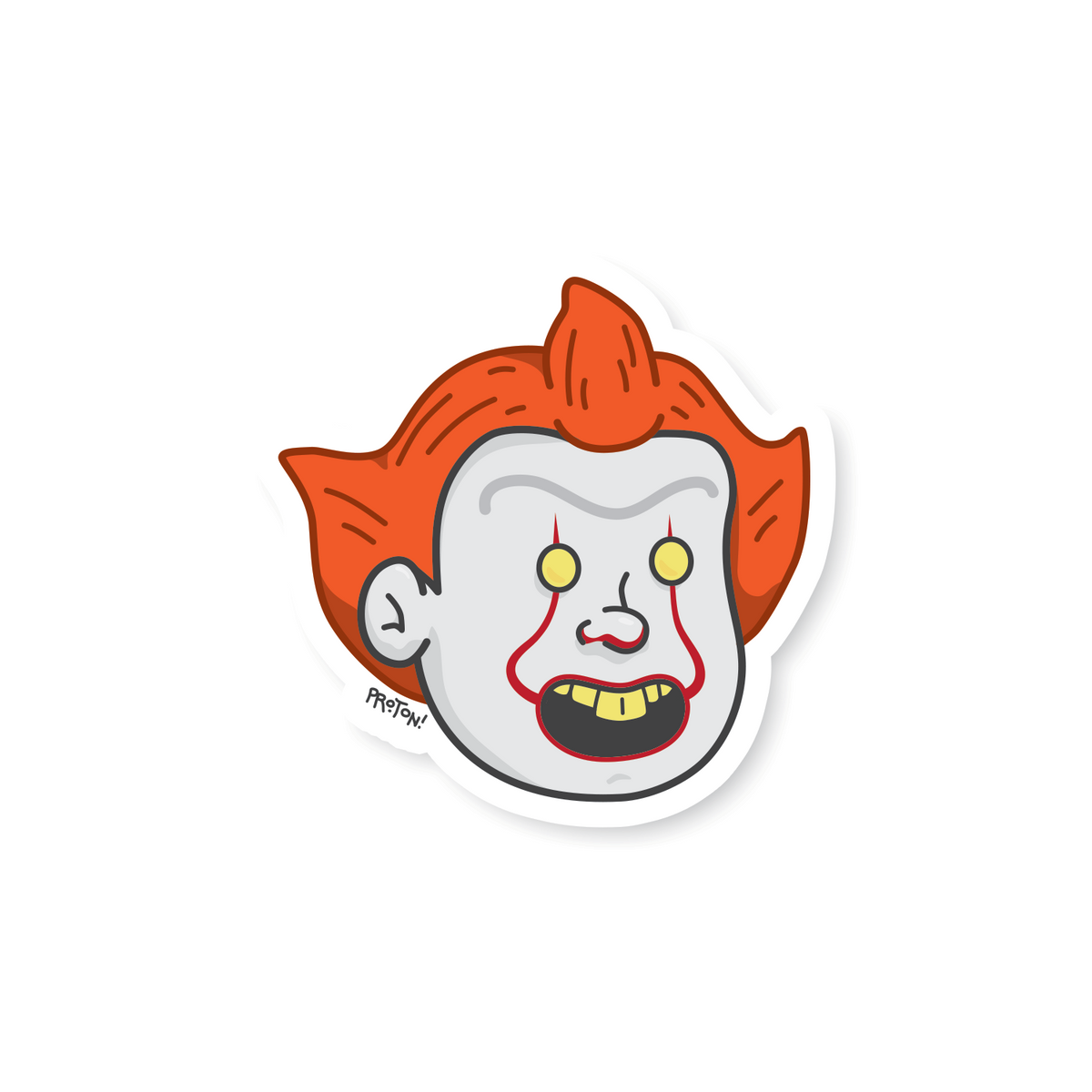 Pennywise Sticker! – Proton Factories