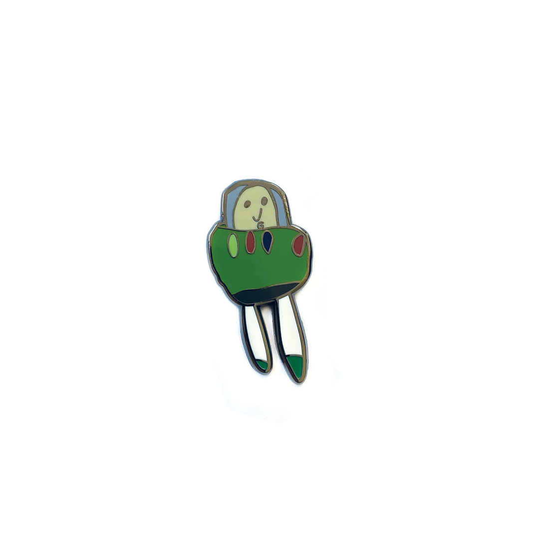Game Over Enamel Pin Proton Factories